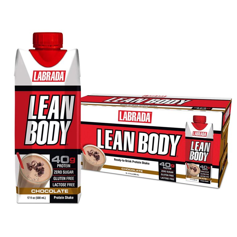 Labrada – Lean Body RTD – Protein Shakes (Chocolate) 500ml x 12pack ...