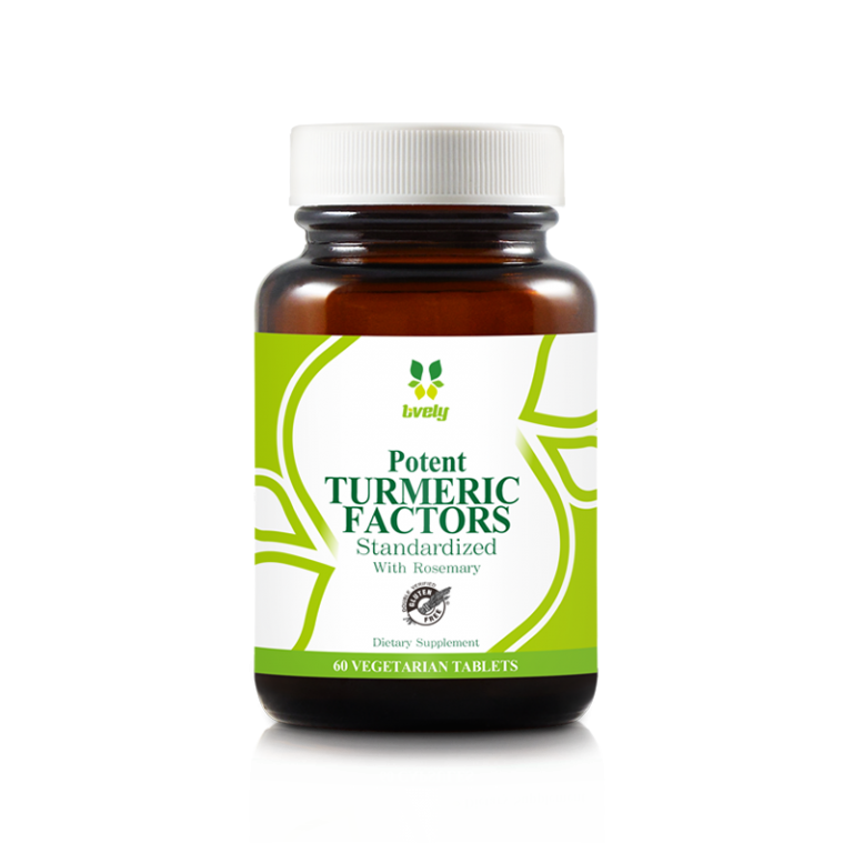 Potent Turmeric Factors (Standardized With Rosemary) (60 Veg Tablets ...