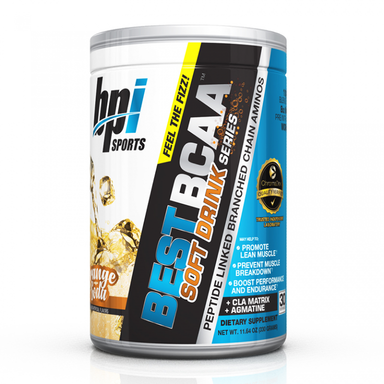 BPI Sports – Best BCAA – Soft Drink Series 30 Serv (330g) (Orange Soda ...