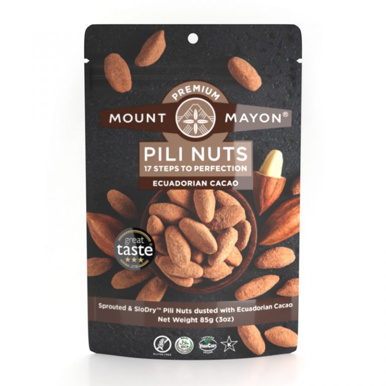 Mount Mayon – Ecuadorian Cacao Premium Pili Nuts 85g – Natures Village