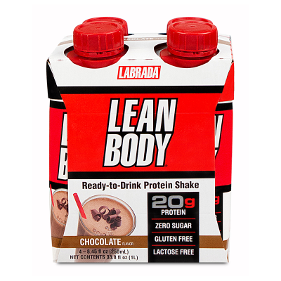 Labrada – Lean Body RTD – Protein Shakes (Chocolate) 250ml x 16pack ...