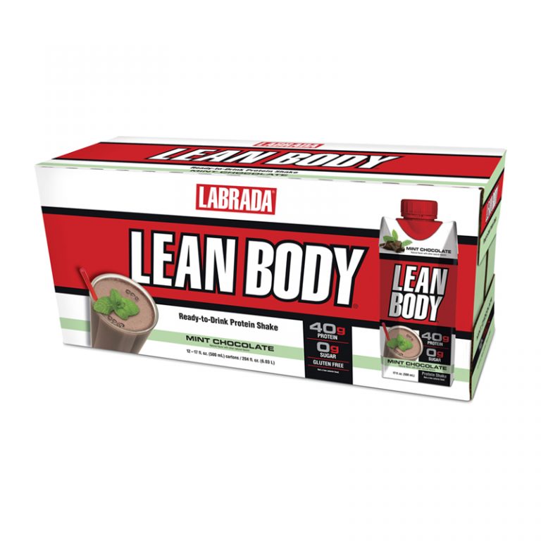 Labrada – Lean Body RTD – Protein Shakes (Cookie & Cream) 500ml x ...