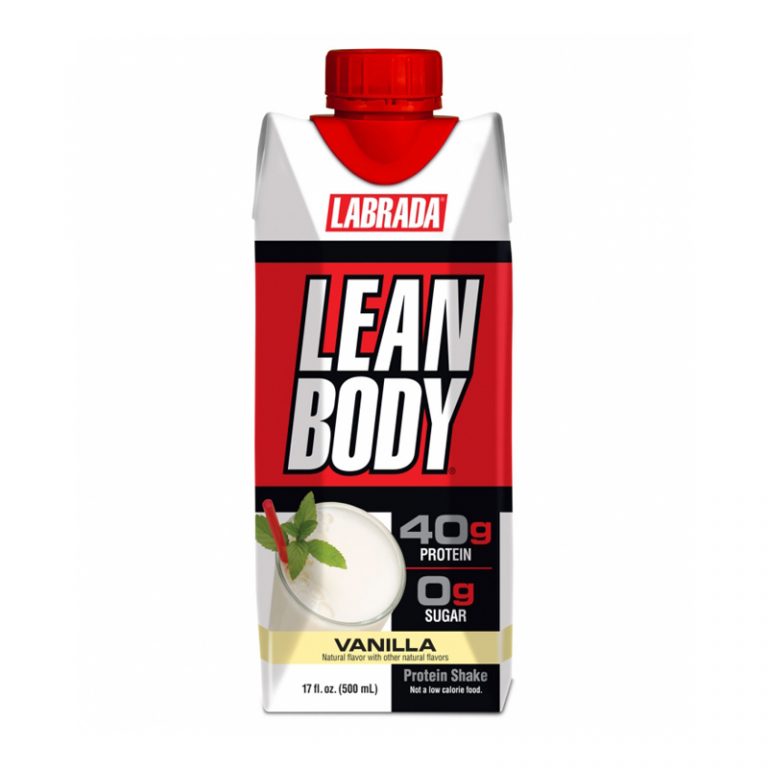 Labrada – Lean Body RTD – Protein Shakes (Vanilla) 500ml x 12pack ...