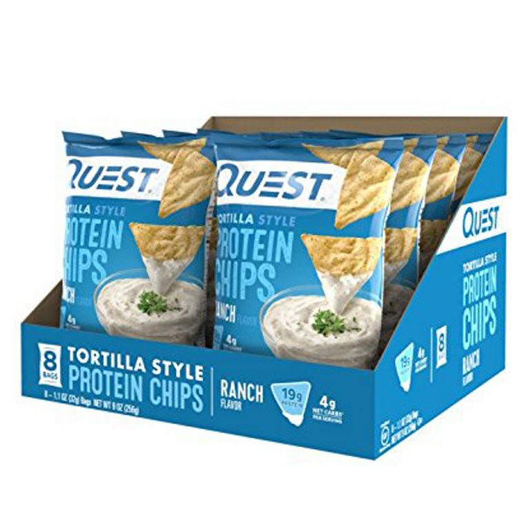 Quest Nutrition – Tortilla Style Protein Chip (Ranch) (Case of 8 ...