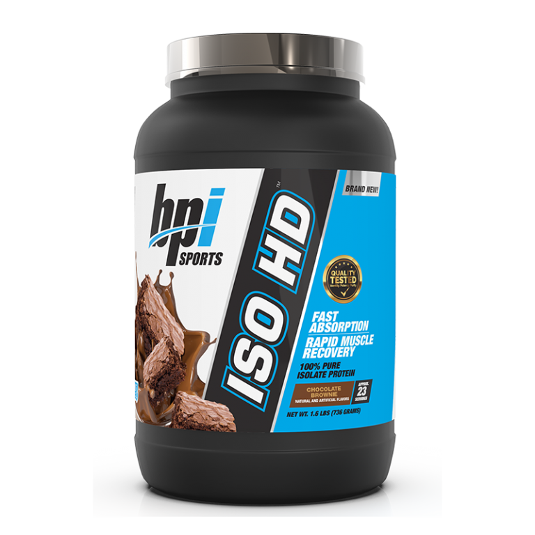 BPI Sports – ISO HD 100% Whey Protein Isolate 23serv (1.6lbs/ 713g ...