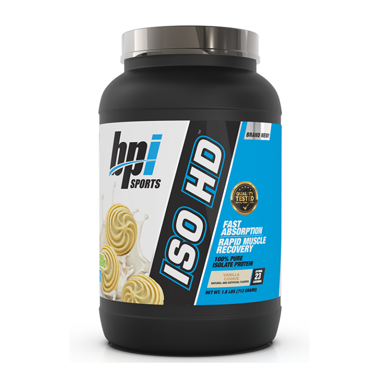 BPI Sports – ISO HD 100% Whey Protein Isolate 23serv (1.6lbs/ 713g ...