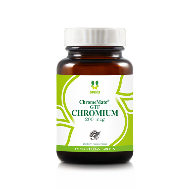 Lively – Chromium 200mcg (ChromeMate® GTF) (120 Veg Tablets) – Natures ...