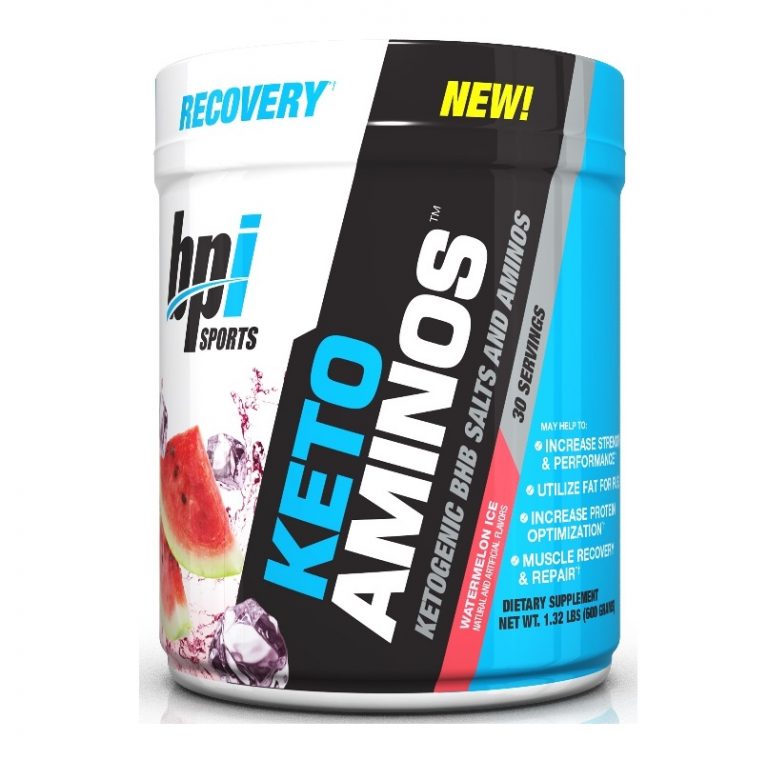 BPI Sports – Keto Aminos 30 Serv (1.32lbs/ 600g) (Watermelon Ice ...