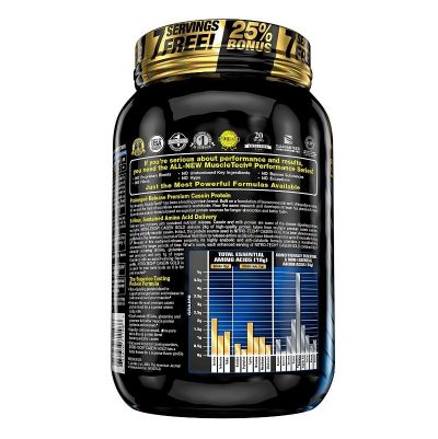 MuscleTech – Nitro-Tech Casein Gold Protein (2.53lbs/ 1.15kg ...