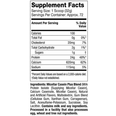 MuscleTech – Nitro-Tech Casein Gold Protein (5lbs/ 2.27kg) (Creamy ...