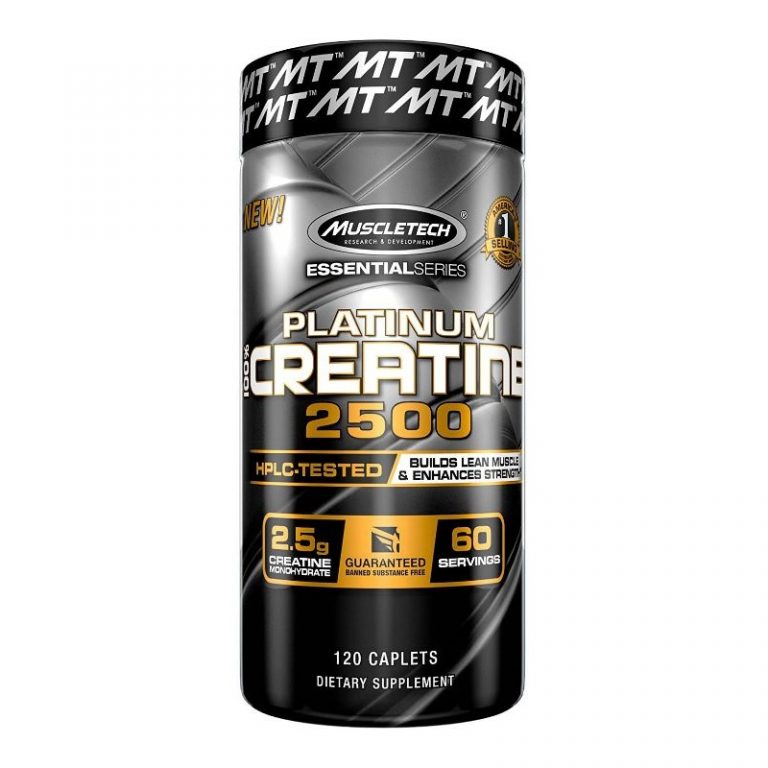 MuscleTech – Essential Series – Platinum 100% Creatine 2500 (120 ...