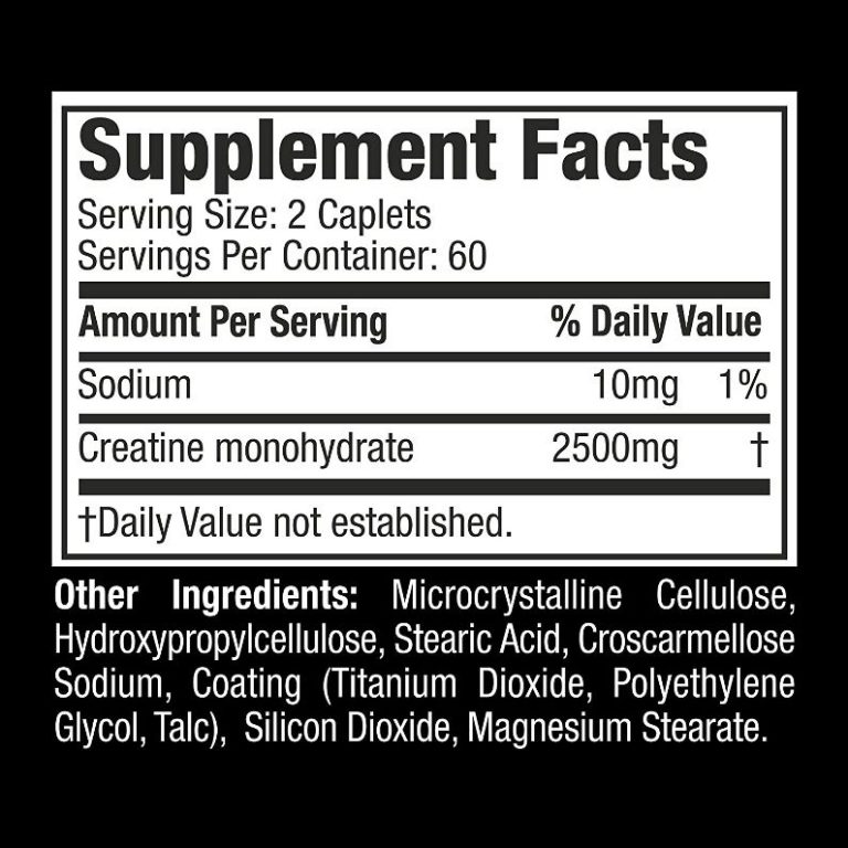 MuscleTech – Essential Series – Platinum 100% Creatine 2500 (120 ...