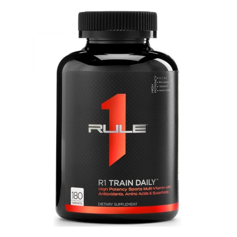 R1 Train Daily – Daily Multi Vitamin (180 Tablets) (Unflavored ...