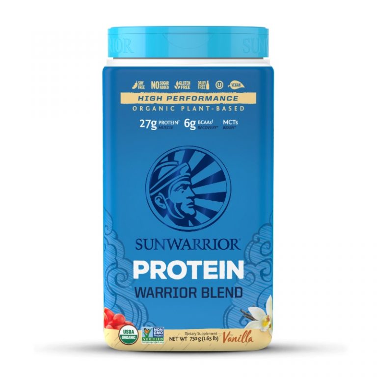 Sunwarrior – Warrior Blend Organic Plant-Based Protein – 30serv (750g ...